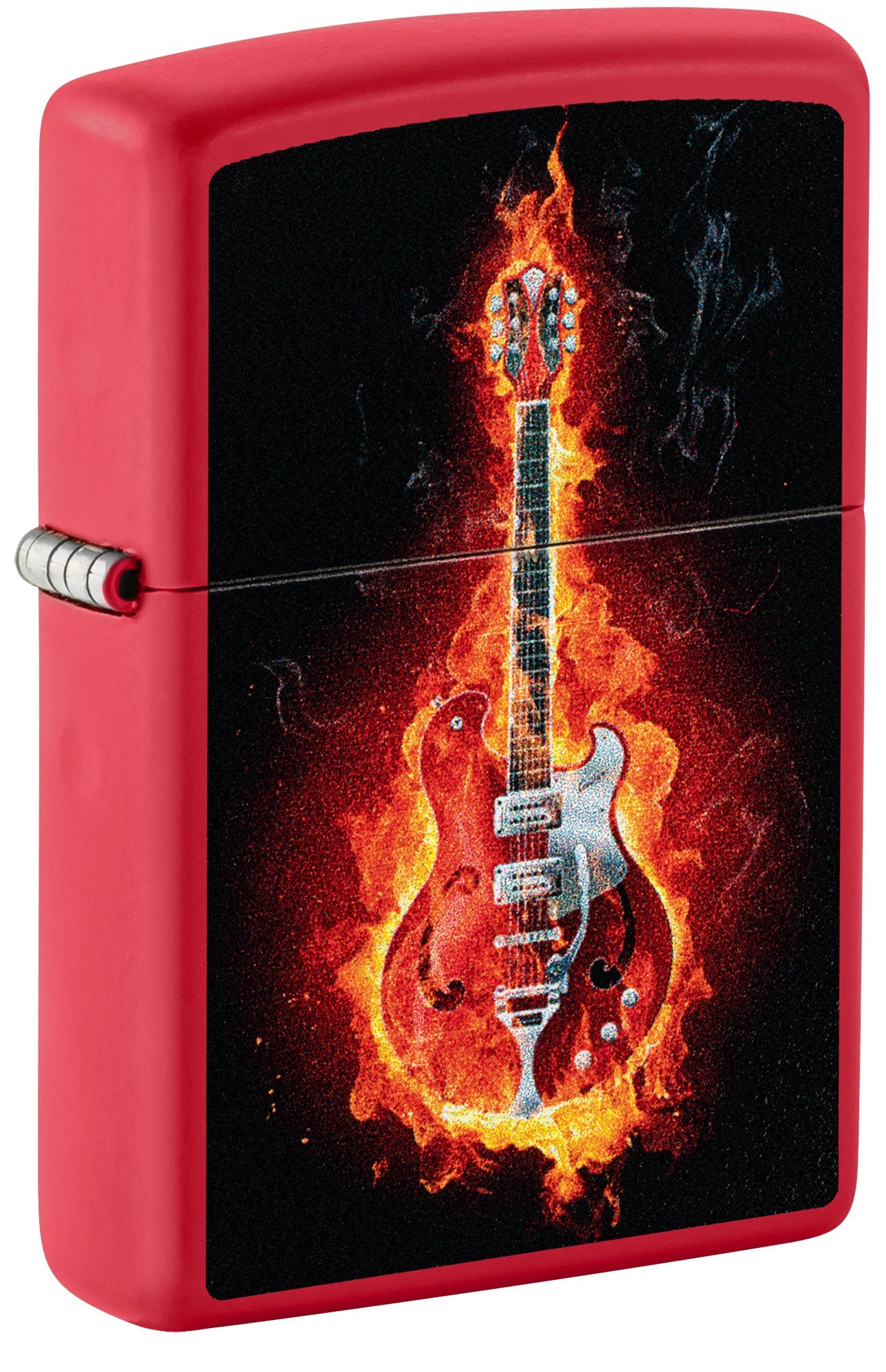 ZIPPO | Windproof Lighter Design ‘Flaming Guitar’ – Zippo Netherlands